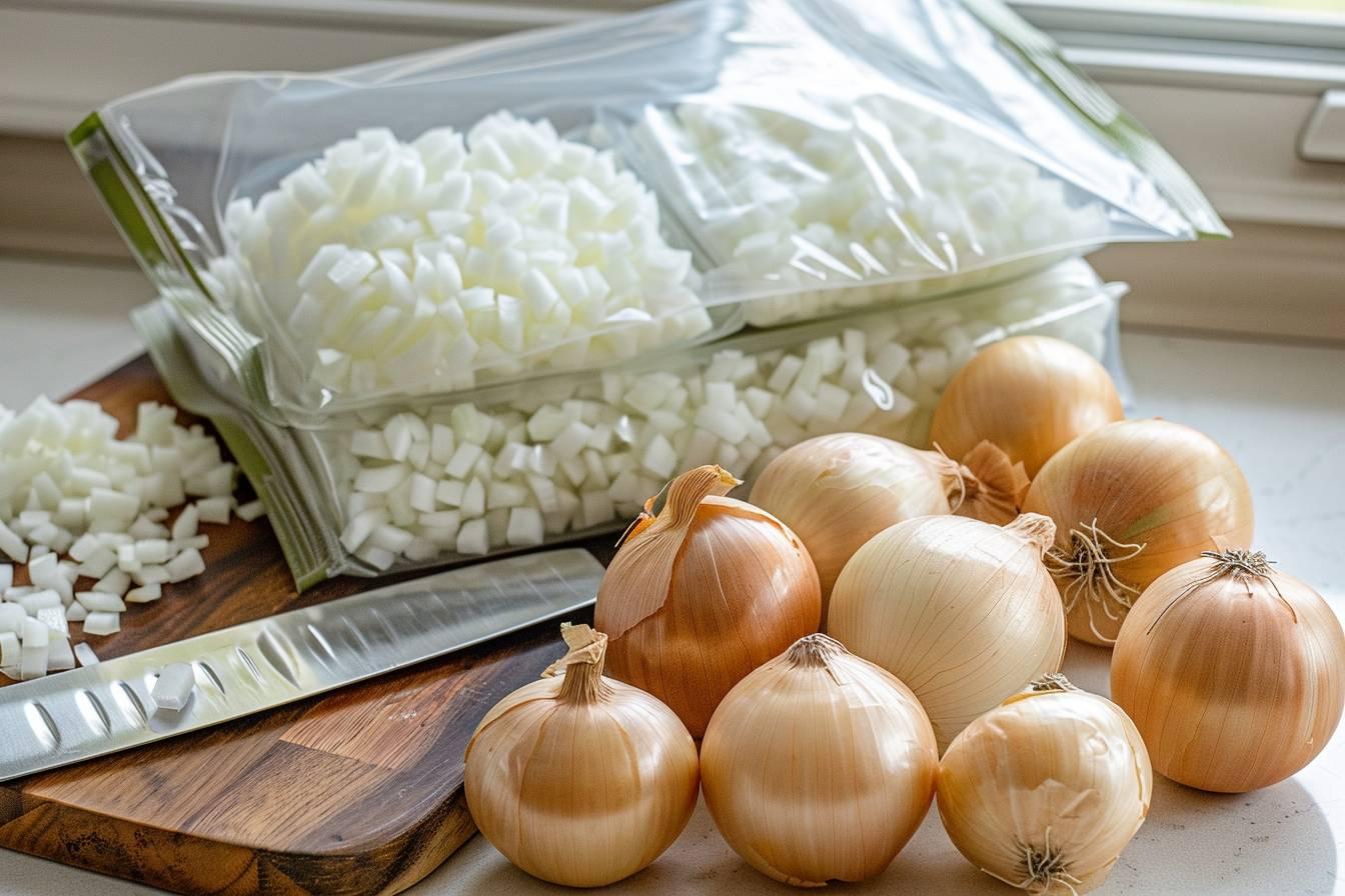 Comment congeler des oignons pour préserver leur saveur ...