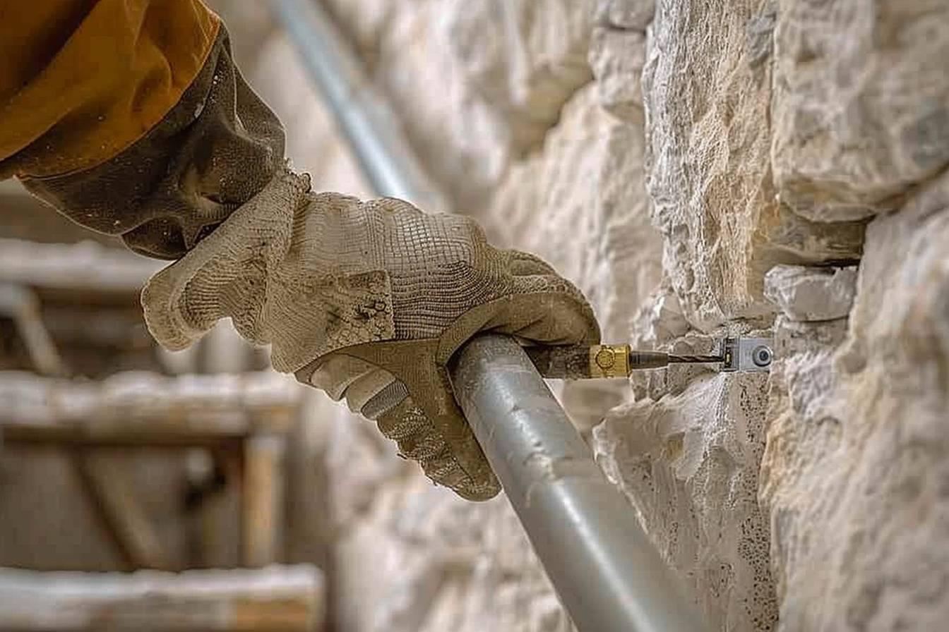 Fixation rail placo sur mur en pierre : guide pratique pour bien ...